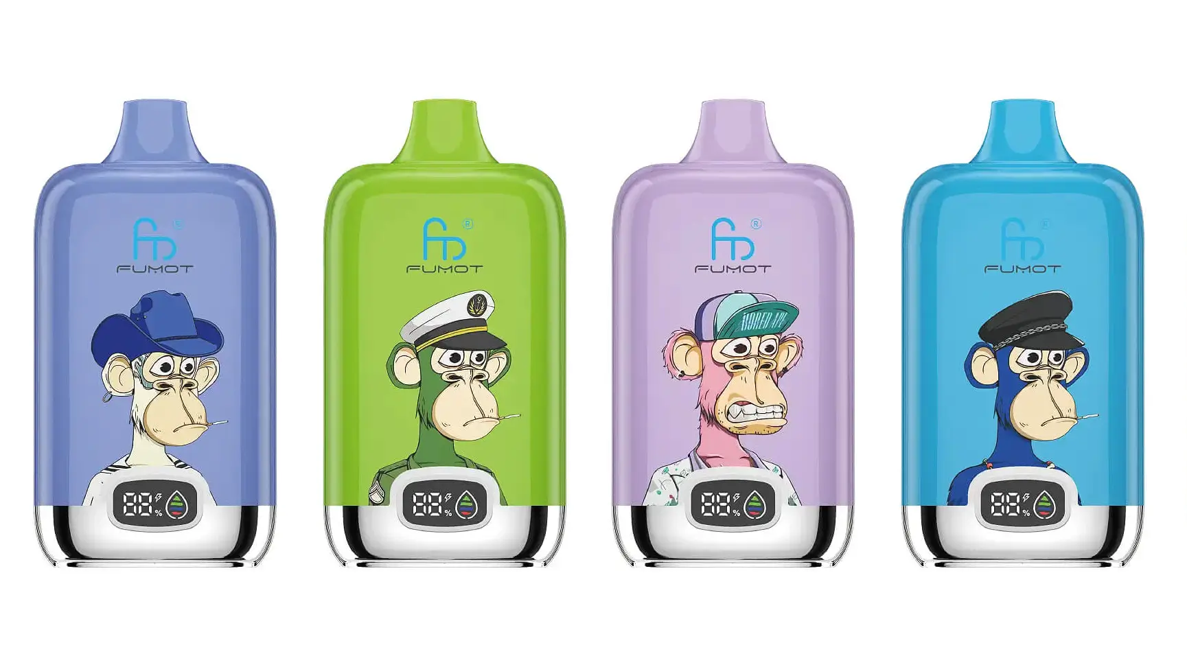 Affen Vape (Monkey Vape) = Digital Box 12000 - Fumot